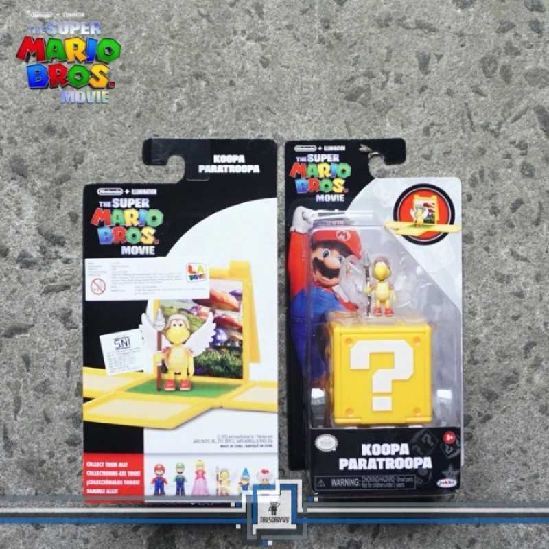 Promo The Super Mario Bros Movie Koopa Paratroopa Mini Figure with ...