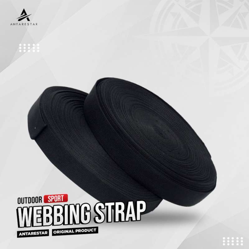 Jual Tali Webbing 1 Rol Tali Webbing Isi 50 Meter Kuat Dan Murah Di ...