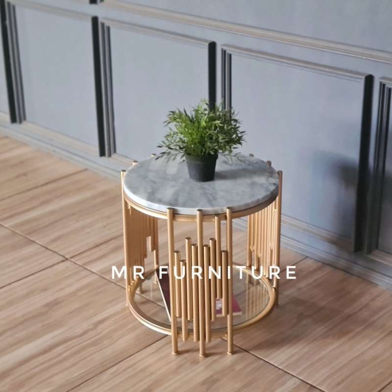 Jual Meja Sudut Bulat Model Pipa Modifikasi Ambalan Di Seller ...