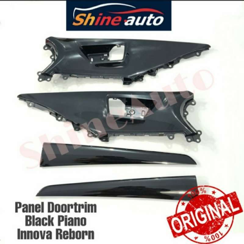 Jual Panel Door Trim Innova Black Piano V / Venturer Original Toyota di ...