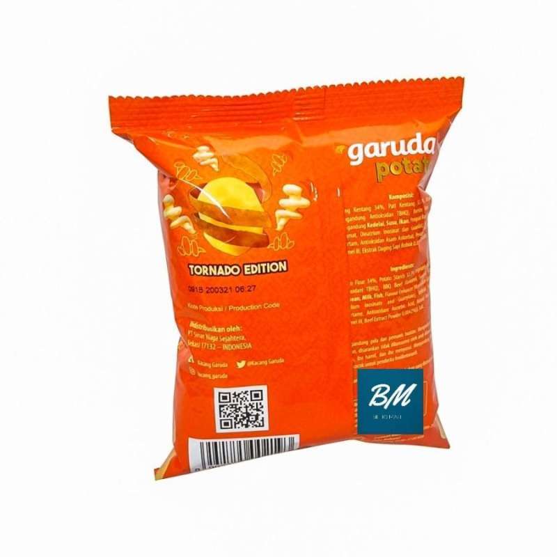 Jual Garuda Potato BBQ 15 gr / Garuda Potato Rasa Daging Sapi BBQ 15 gr ...