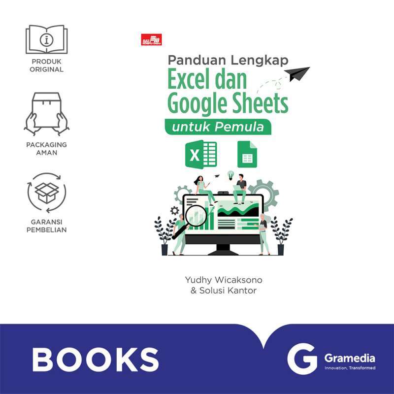 Promo Panduan Lengkap Excel dan Google Sheets untuk Pemula Diskon 25% di Seller Gramedia ...