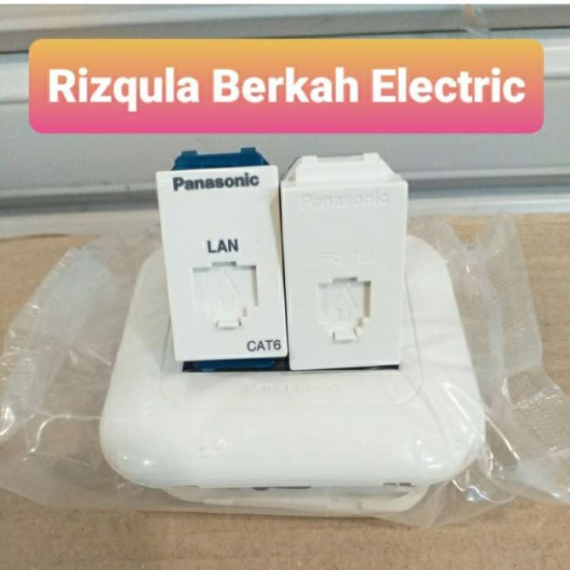 Promo Modular Jack Cat 6 + Modular Telephone / Double Wej78029 ...