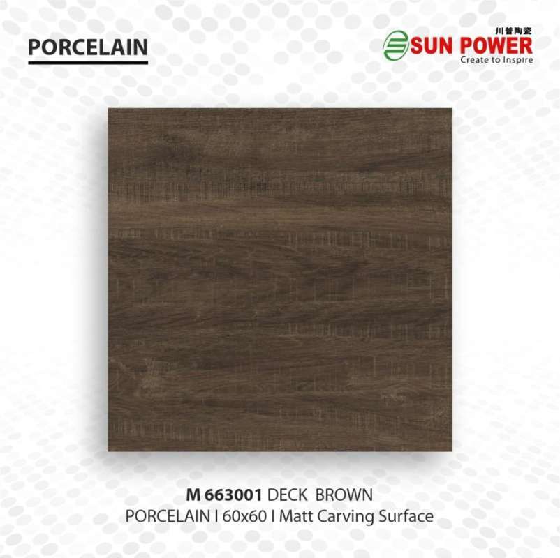 Jual Granit Lantai Dinding Motif Kayu 60x60 Matt Curving - Deck Series ...