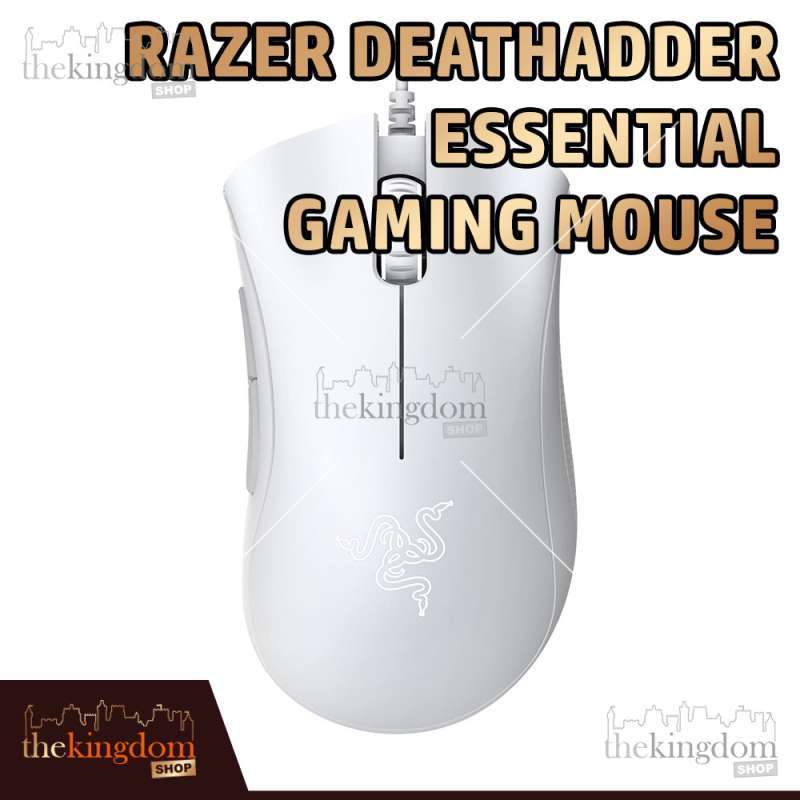 Jual Razer Deathadder Essential Gaming Mouse Putih di Seller The ...