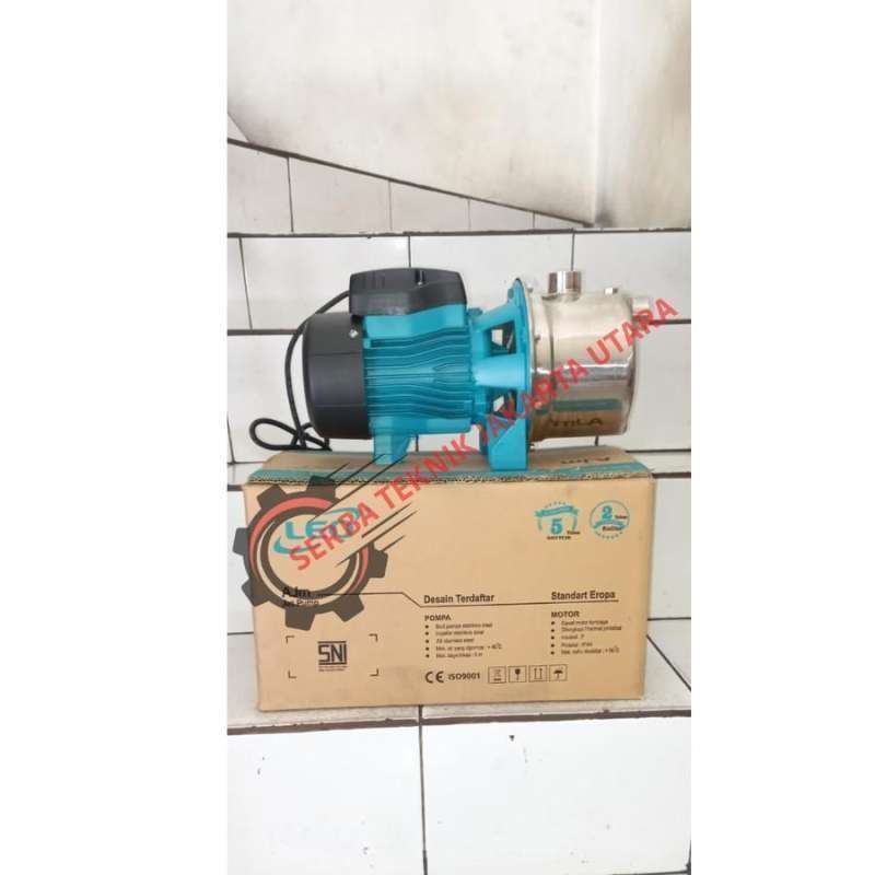 Jual POMPA AIR SEMI JET PUMP STAINLESS LEO AJM75S / POMPA LEO AJM75S di ...