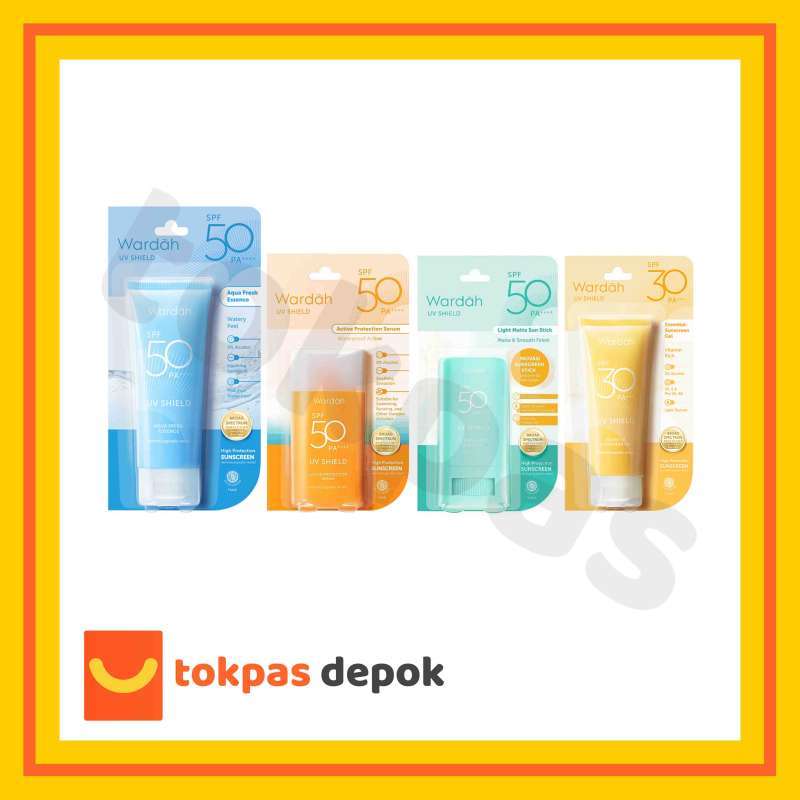 Jual Wardah Uv Shield Aqua Fresh Essence SPF 50 PA++++ / Essential ...
