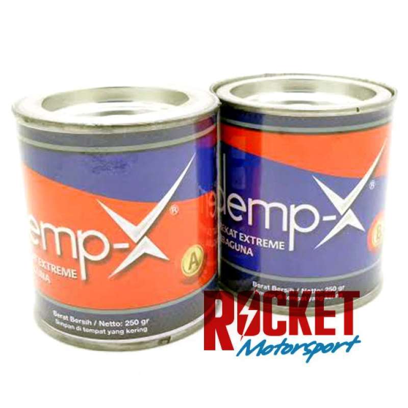 Promo Demp X - Dempul Extrem Lem Epoxy 2 Komponen - Demp-X (1/2Kg - 0 ...
