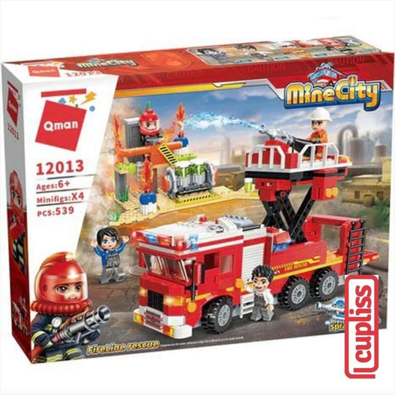 Jual Qman Minecity Fire Line Rescue 12013 Di Seller Cupliss Kelapagading Official Store - Kelapa ...
