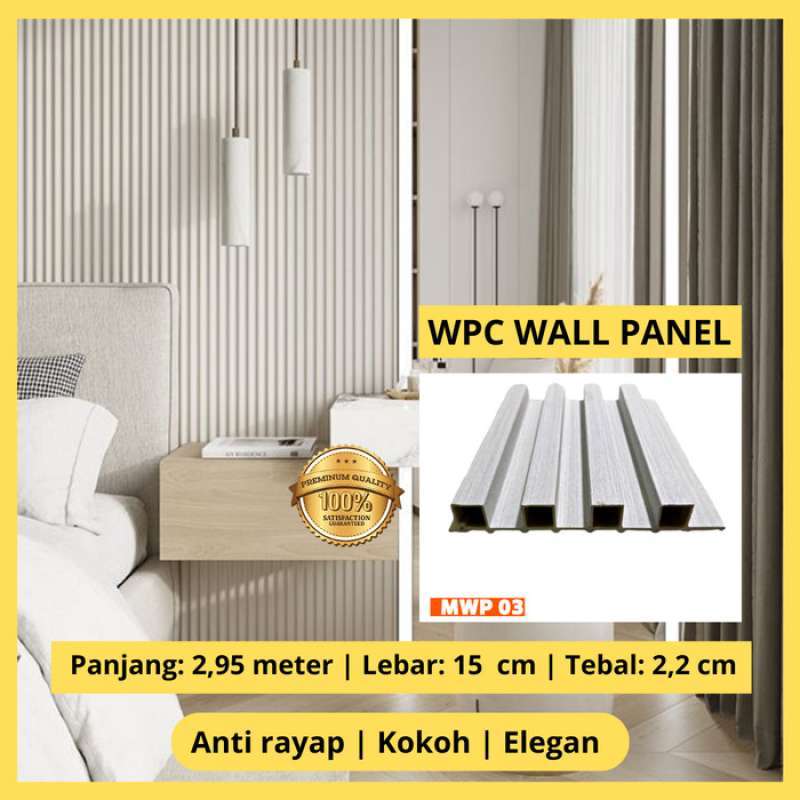 Jual WPC wall panel MWP 03 Modern Dekorindo interior dinding di Seller ...