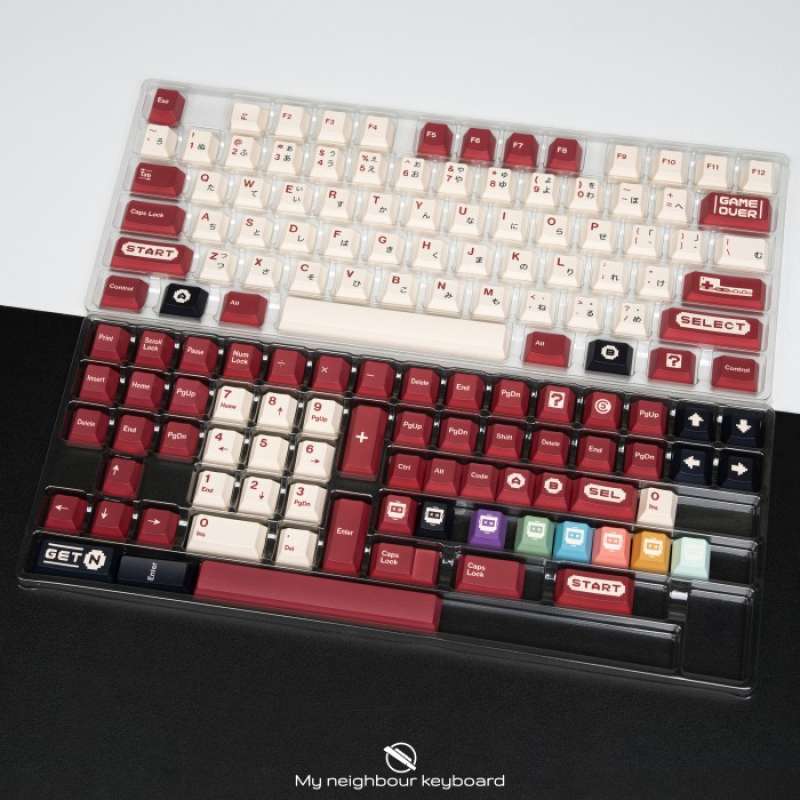 Jual Classic FC / Famicom PBT Dye Sub Keycaps / Keycap Set di Seller ...