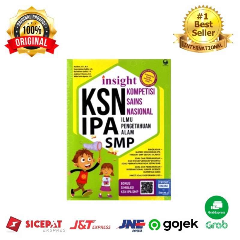 Promo Buku Insight KSN Kompetisi Sains Nasional IPA SMP Diskon 23% di Seller Indah Library ...