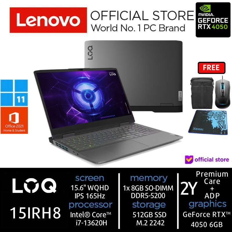 Promo Lenovo LOQ JID Laptop Gaming I H GB GB SSD RTX GB Hz Win Home