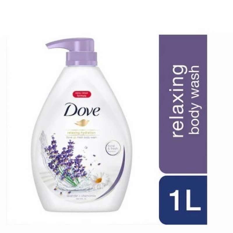 Promo Dove body wash relaxing lavender 1000ml sabun mandi 1 liter Diskon 33% di Seller QiaNayu ...
