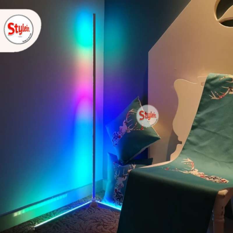Promo Smart Lamp Rgb Aurora Led Lampu Lantai Sudut Gaming Rgb Kontrol ...