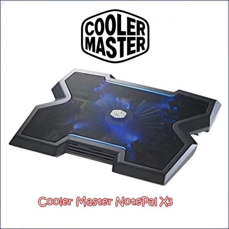 Jual Cooler Master Notepal X3 - Cooling Pad fan laptop coolermaster X-3 ...
