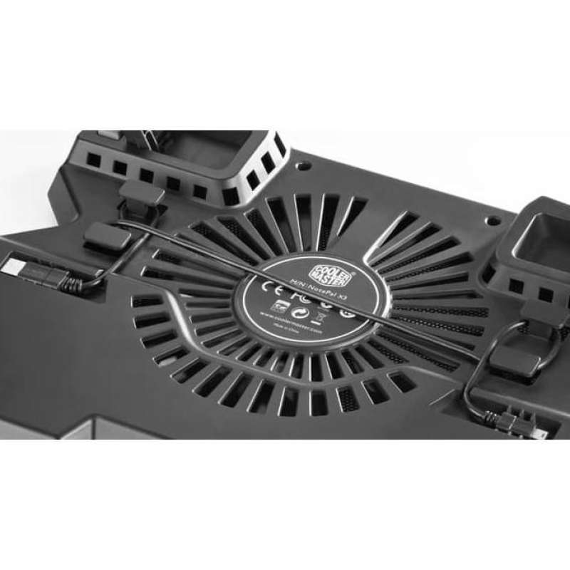 Jual Cooler Master Notepal X3 - Cooling Pad fan laptop coolermaster X-3 ...