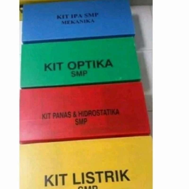 Promo Kit mekanik smp/Kit optik smp/Kit listrik smp/Kit panas dan ...