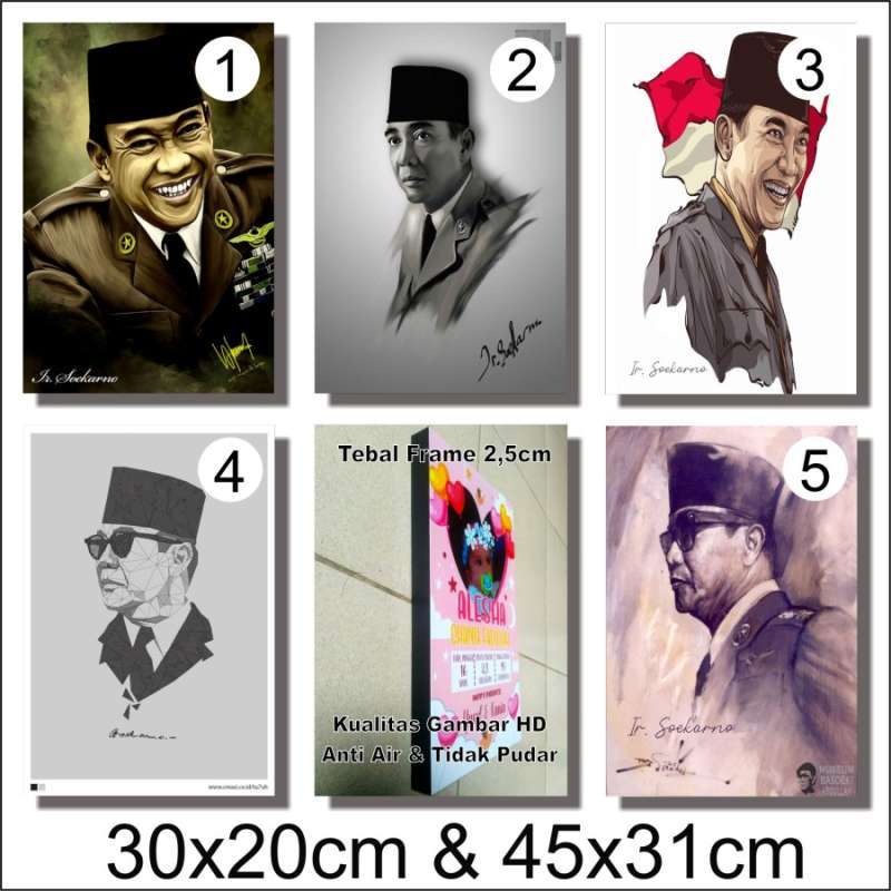 Jual Soekarno Poster Kayu Original Murah - Harga Diskon Februari 2024 ...