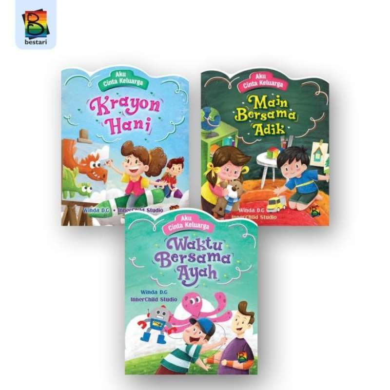 Jual Buku Anak - Buku Cergam - Seri Aku Cinta Keluarga - Main Bersama ...