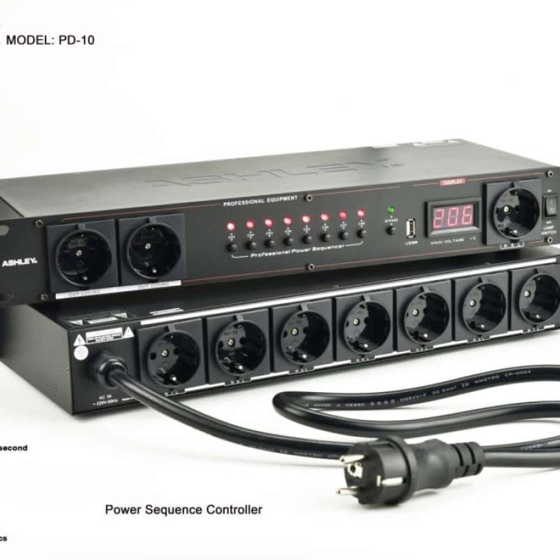 Promo Power Sequencer Ashley Pd10 / Pd 10 Controller (Original) Power ...