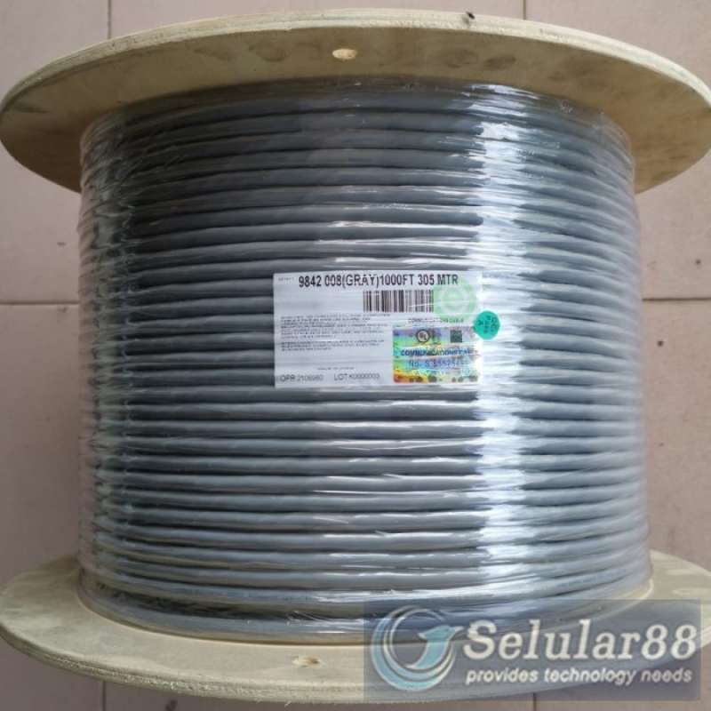 Jual Belden 9842 Kabel 2Pair 24Awg Stranded Rs-485 Cable Rs485 305M ...