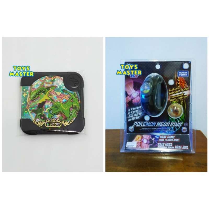 Jual Pokemon Tretta Set Legend Mega Rayquaza Dan Megaring Di Seller ...