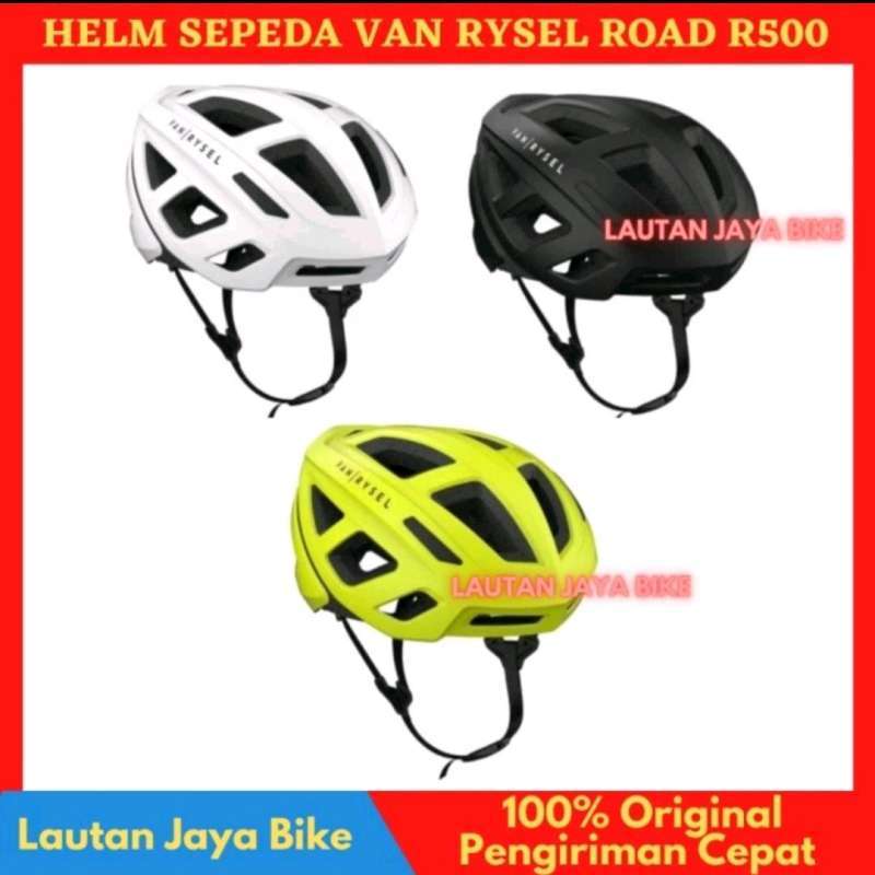 Jual HELM SEPEDA ROADBIKE VAN RYSEL ROAD R500 - M Putih di Seller ...
