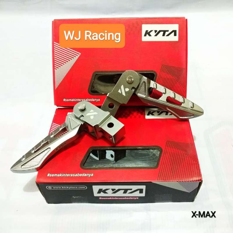 Jual Footstep Belakang Xmax 250 Ktc Kytaco Fsb-25 Di Seller Wj Racing ...