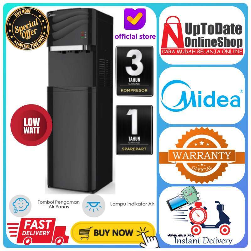 Promo MIDEA DISPENSER GALON BAWAH YL-1634S YL1634S BOTTOM LOADING ...