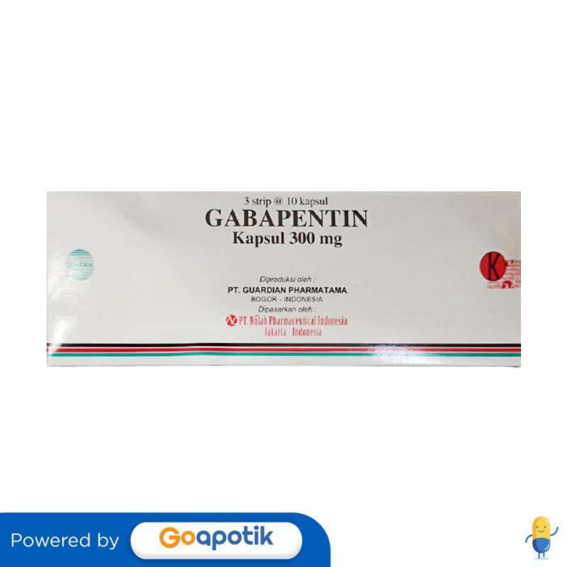 Jual Gabapentin Nulab 300 Mg Box 30 Kapsul Di Seller Apotek Duta Farma ...