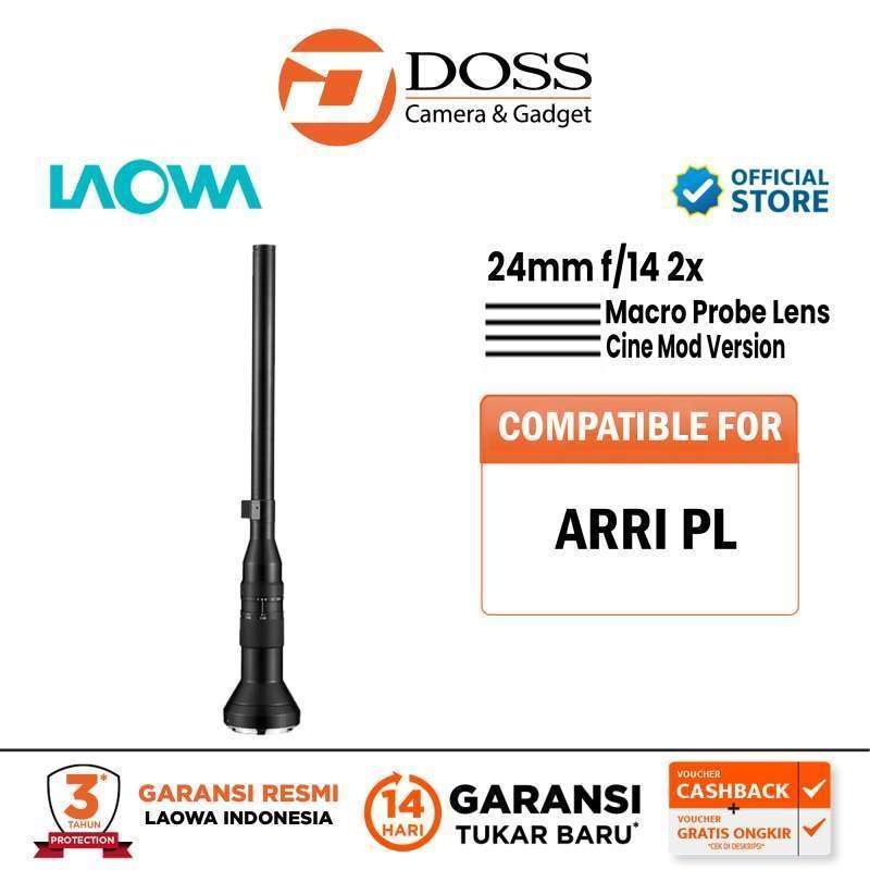 Jual Laowa 24mm f14 Probe Lens (Cine Mod Version) laowa 24 mm f1.4 cine ver di Seller Doss ...