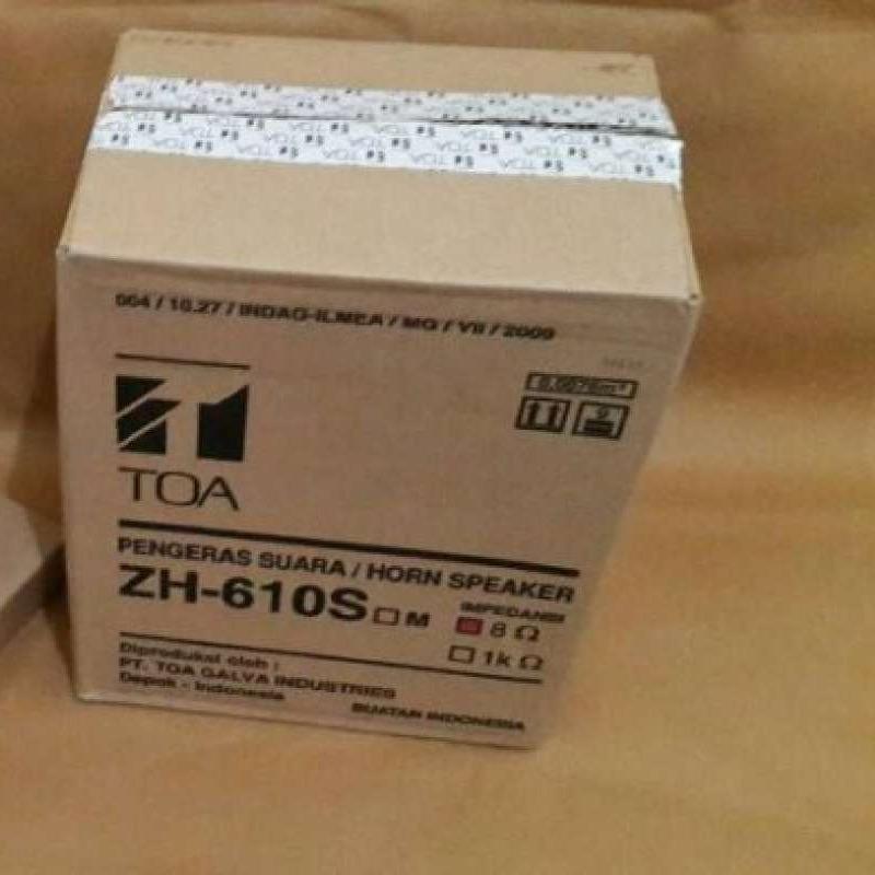 Promo Horn Speaker Toa Zh-610S (10 Watt) Untuk Sirine Motor & Mobil ...