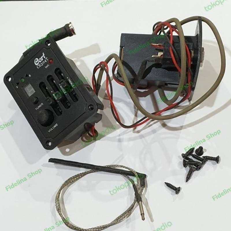 Jual Hanya Disiniiii Preamp Equalizer Eq Gitar Akustik Cort Ce304t ...
