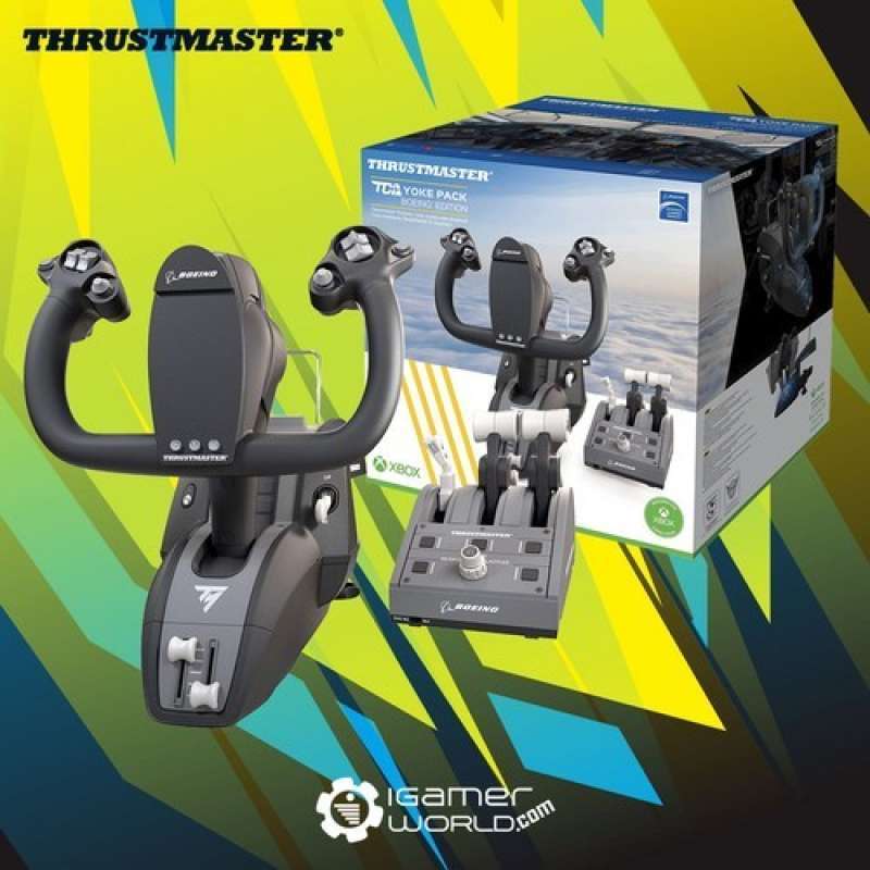 Promo Thrustmaster TCA Yoke Pack Boeing Edition Diskon 23% di Seller ...