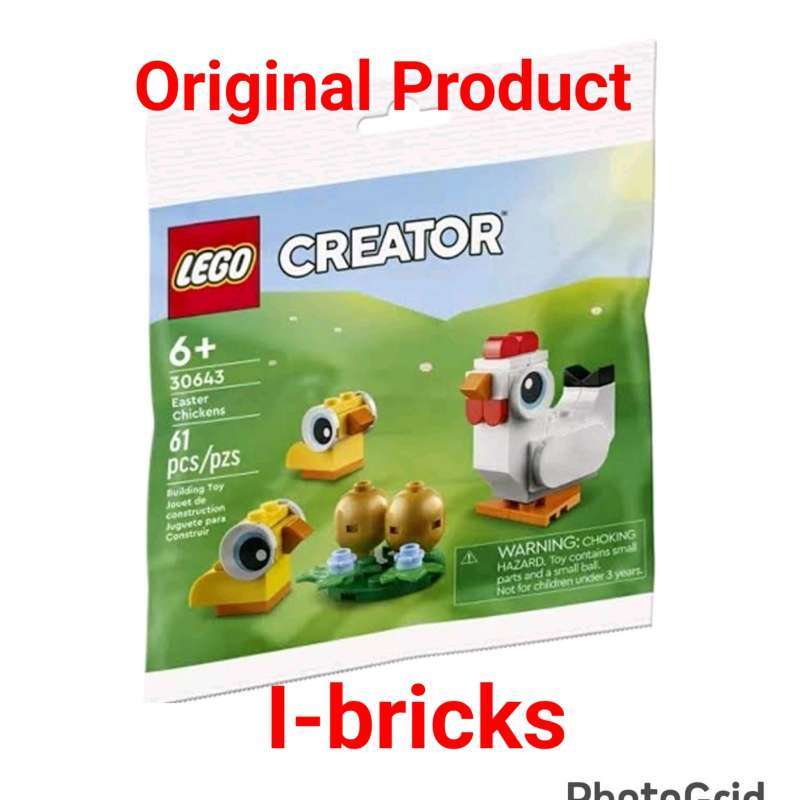 Jual Lego Polybag Creator 30643 Easter Chickens di Seller I-Bricks ...