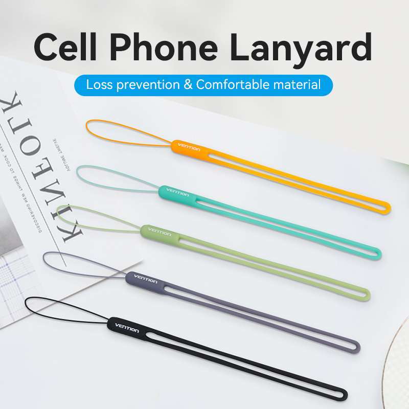 Promo Vention Cell Phone Lanyard Strap Tali Gantungan Hp Silicone Type ...