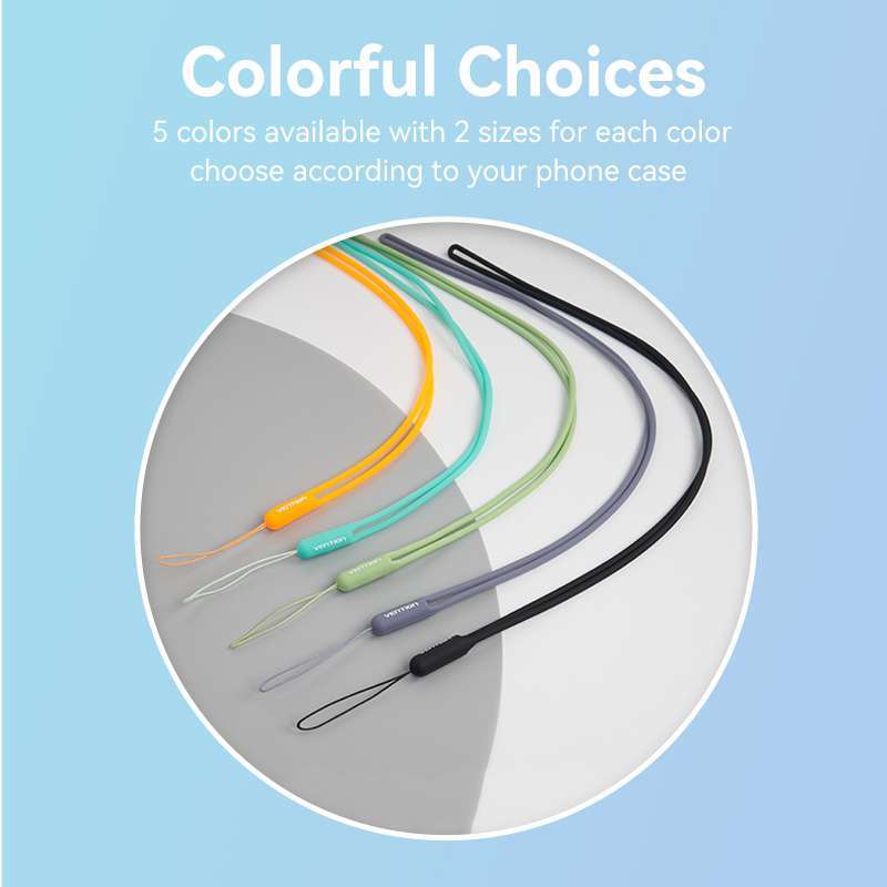 Promo Vention Cell Phone Lanyard Strap Tali Gantungan Hp Silicone Type ...