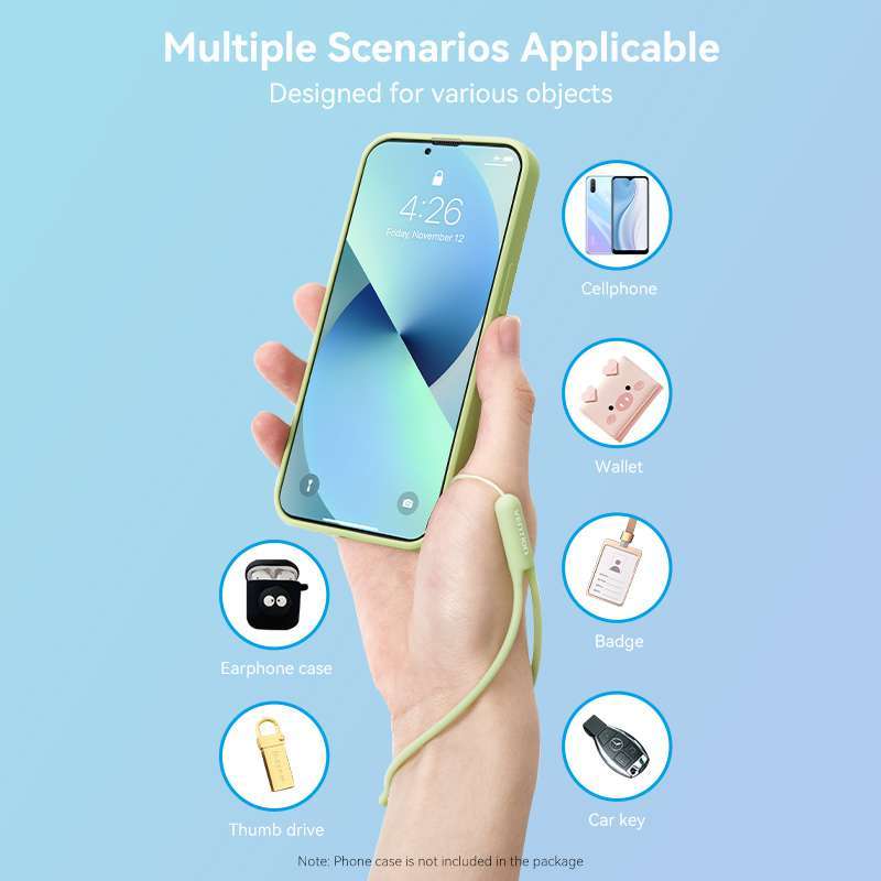 Promo Vention Cell Phone Lanyard Strap Tali Gantungan Hp Silicone Type ...