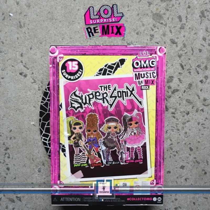 Jual LOL Surprise OMG Remix Rock Fame Queen with Keytar The Super Sonix ...