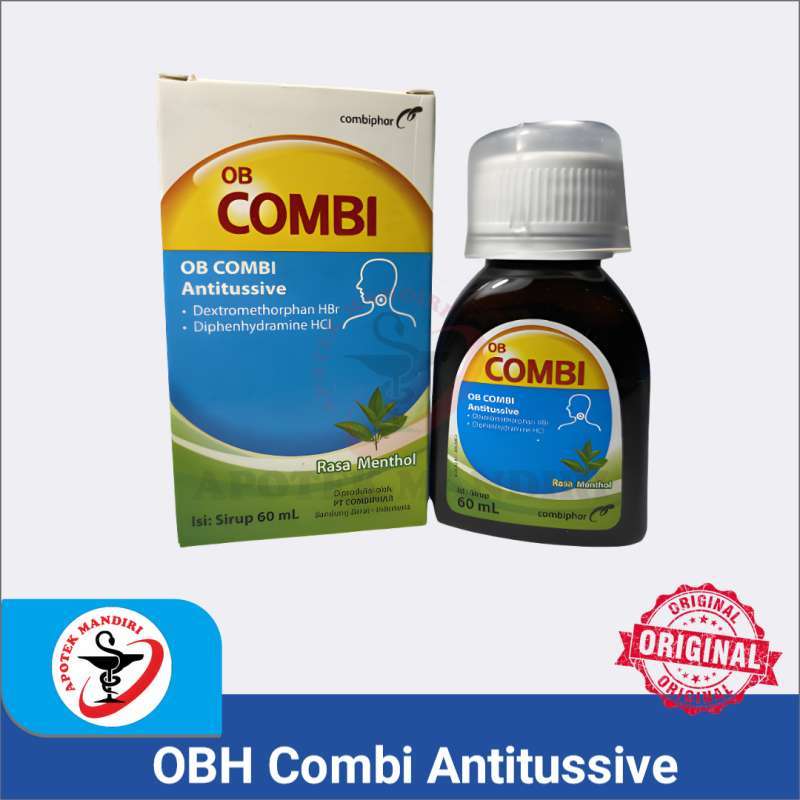 Jual Obh Combi Antitussive Obat Batuk Tidak Berdahak 60 Ml Di Seller ...