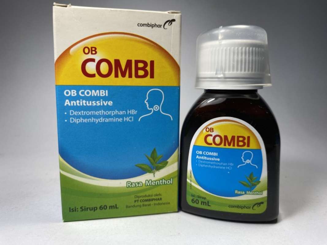 Jual Obh Combi Antitussive Obat Batuk Tidak Berdahak 60 Ml Di Seller ...