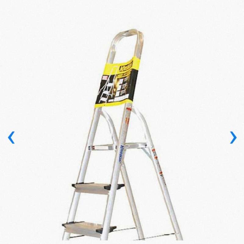 Promo Krisbow Tangga Lipat Aluminium 7 Wide Step Ladder 7 Step Pijakan ...