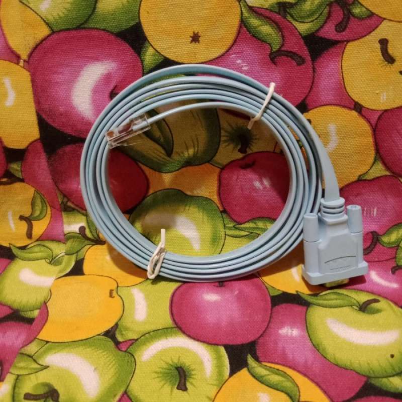 Promo Original Cable/kabel Cisco Rs232 Console Serial-rj45/db9 Diskon ...