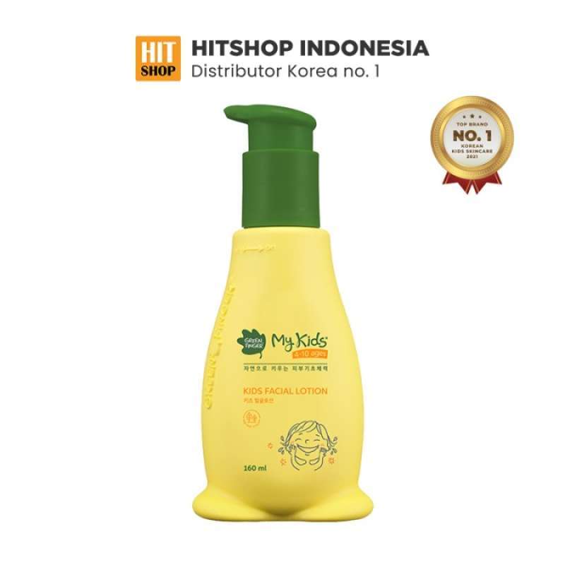 Promo Greenfinger Mykids Facial Lotion Kids/ Krim Wajah Anak 160 Ml Diskon 23% di Seller ...