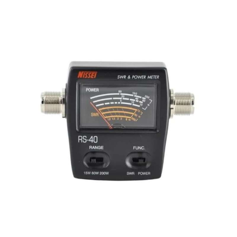 Promo Nissei Rs-40 Swr Power Meter 200W Dual Band Vhf Uhf Ori Baru Rs40 ...
