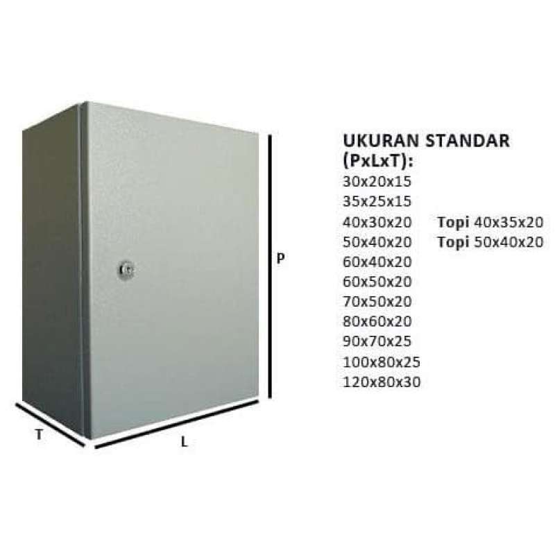 Promo BOX PANEL INDOOR 120x80x30 PLAT 2mm POWDER COATING TRAYTEK Diskon ...