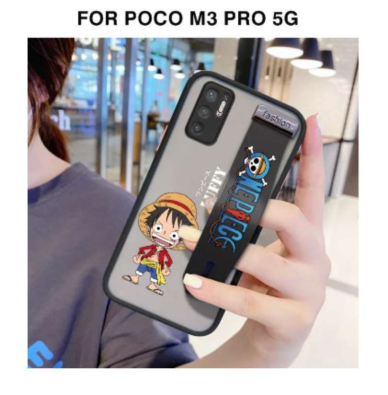 Promo case poco m3 pro 5g gambar one piece luffy cartoon anime aero ...