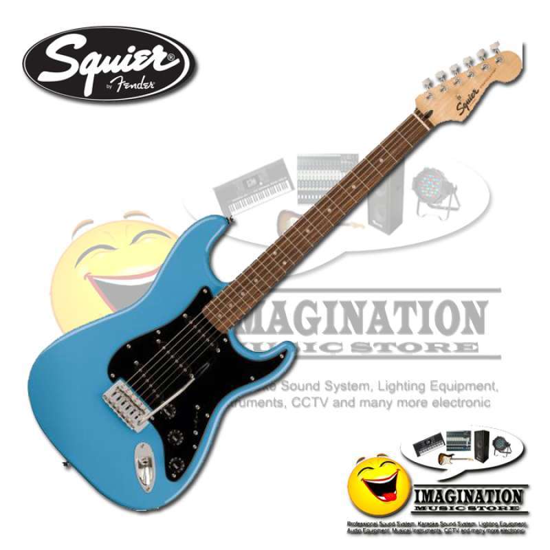 Jual Squier Sonic Stratocaster Electric Guitar - California Blue di ...