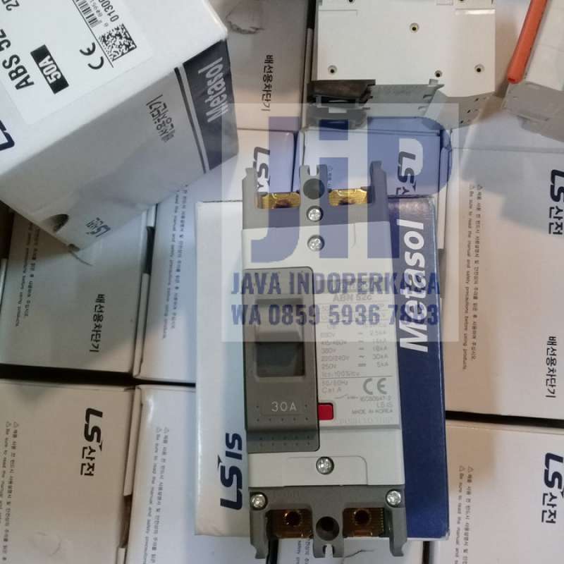 Promo MCCB LS ABN 52c metasol 3 phase 380v 18ka 2 pole amper 20a 30a 40a 50a Diskon 23% di ...